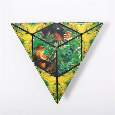 Shashibo Jungle Magnetic Puzzle Cube Conscious Craft