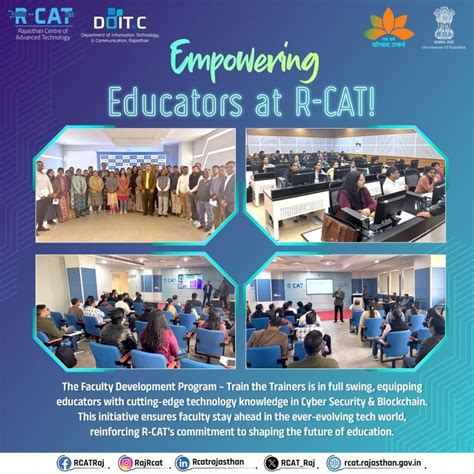 R Cat On Linkedin Rcat Facultydevelopment Cybersecurity Blockchain Techeducation