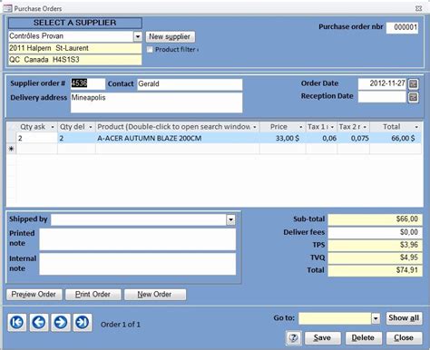 Microsoft Access Report Template Shooters Journal