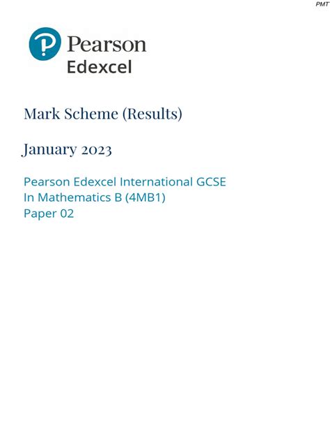 Downloadmathsgcsepast Papersedexcel Igcse Bpaper 2msjanuary20202320ms