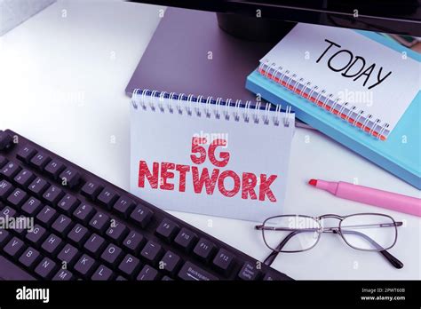 Handwriting Text 5g Network Concept Meaning Greatly Increase The Speed And Responsiveness Of