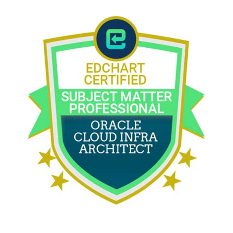 Edchart Certified Oracle Cloud Infra Architect Subject Matter