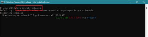 快速安装python模块selenium Csdn博客 快速安装python模块selenium Csdn博客