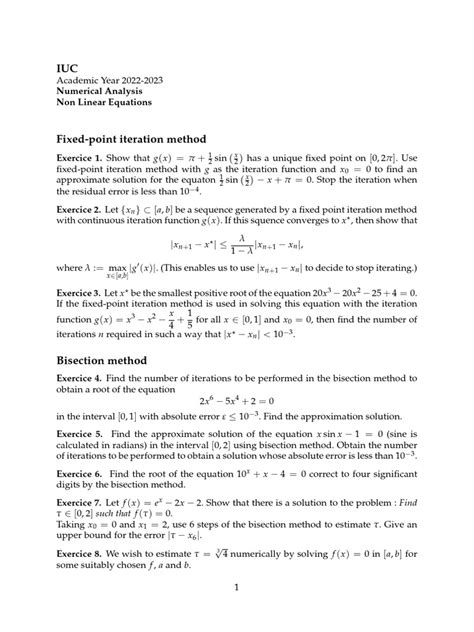 01 Non Linear Equations Pdf