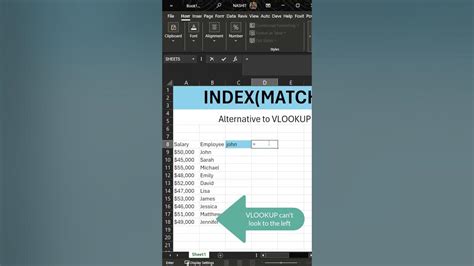 mastering indexmatch excel s vlookup alternate excel exceltips youtube