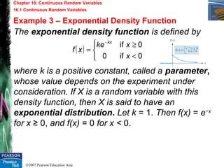 Chapter Continuousrandomvariables Lva App PPT