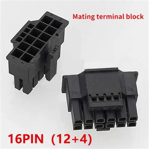 10 Unidades Pcie 50 12vhpwr 16 Pinos 124 Pinos Gpu Mach