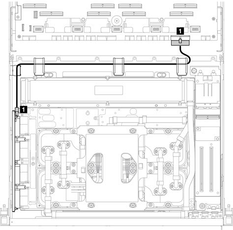 変換コネクター・カードの電源ケーブル配線 Thinksystem Sr675 V3 Lenovo Docs