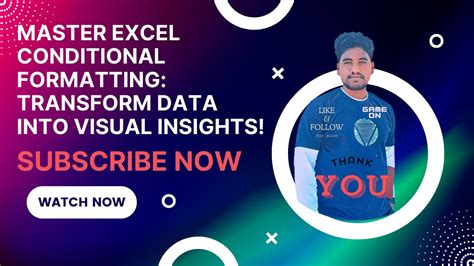 Master Excel Conditional Formatting: Transform Data into Visual Insights! - YouTube