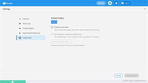 Windows上docker Desktop安装和kubernetes使用docker Desktop Kubernetes Csdn博客