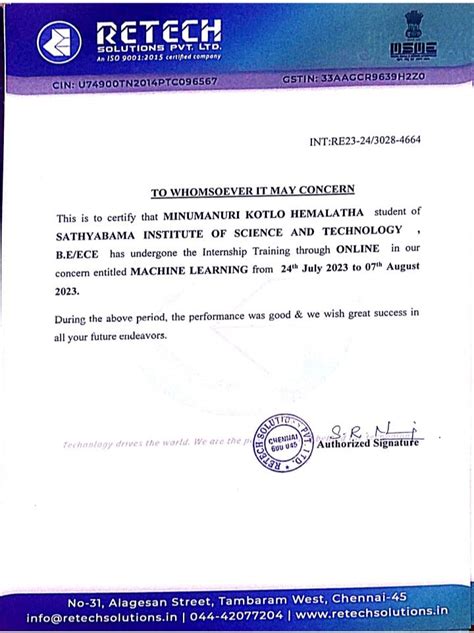 mk hemalatha on linkedin glad to share that i have completed my