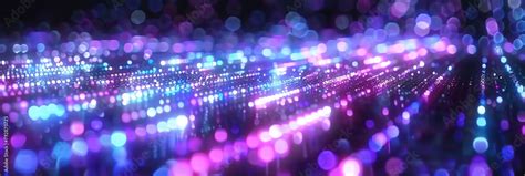 Blur Binary Data Background Concept For Big Data Deep Machine