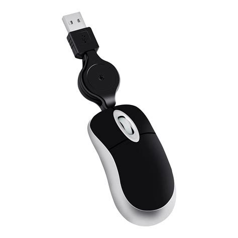 Usb 24g Mini Retractable Optical Mouse Cute Mini Wired Mouse