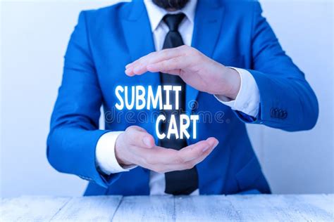 Writing Note Showing Submit Cart Business Photo Showcasing Sending