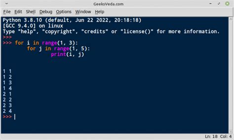 how to use a for loop in python with examples