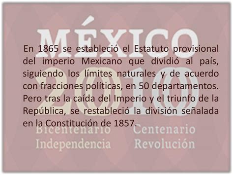 Ppt La Geografía Política De México Cambios Del Territorio