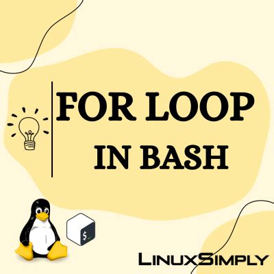 For Loop In Bash LinuxSimply