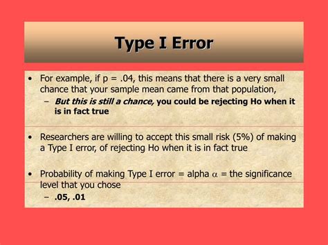 Ppt Lecture 2 Null Hypothesis Significance Testing Continued Powerpoint Presentation Id 4626125