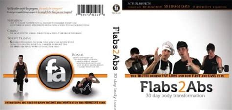 Flabs 2 Abs Program My Experience Days To Fitness