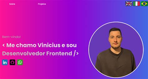 GitHub Viniciusjdebiasi React Portfolio My Portfolio Is Built With