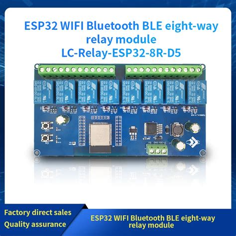 dc5 30v power esp32 wifi bluetooth ble 8 way relay module esp32 dev