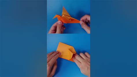 날개 움직이는 새 종이접기 Youtube
