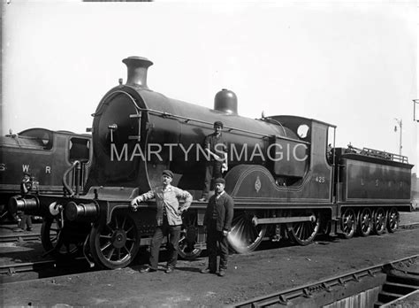 R 163mm X 120mm Large Glass Railway Negative Lswr L12 425 Unk Location