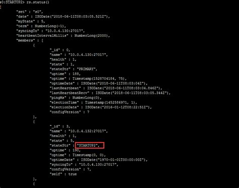 Mongodb副本集集群中节点出现recovering状态解决办法mongodb Recovering是什么意思 Csdn博客