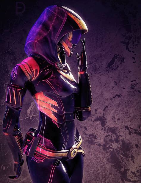 Tali Cracks Mass Effect Fan Art By Ed 3d On Deviantart