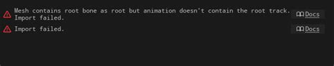 Everytime I Try To Import The Animation To Unreal This Problem Pops Up