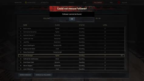 converted thralls are randomly disappearing and cannot be rescued