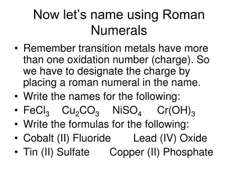 Ppt Writing Formulas And Naming Compounds Powerpoint Presentation Id 4004485