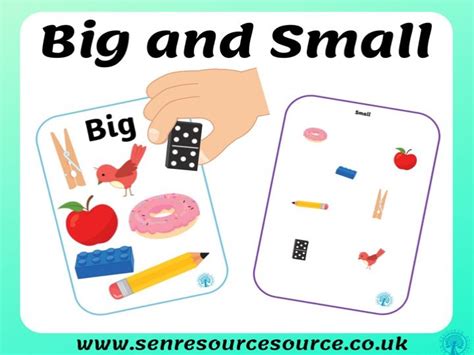 Big And Small Sorting Teaching Resources