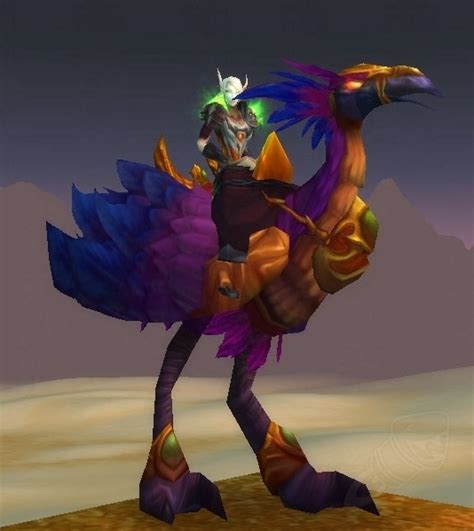 Swift Purple Hawkstrider Item World Of Warcraft