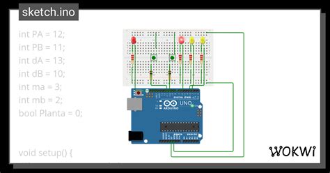 SIMULACIUON ASCENSOR Wokwi ESP32 STM32 Arduino Simulator