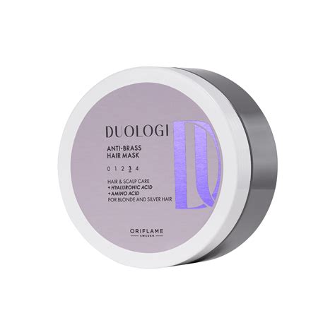 სიყვითლის საწინააღმდეგო ნიღაბი Duologi 46623 თმის ნიღაბი თმის მოვლა Oriflame Cosmetics