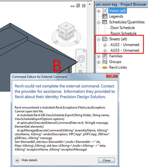 Error Exporting Schedule To Txt Autodesk Community