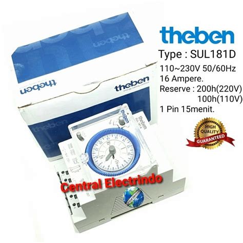 Jual Timer Analog Theben Sul 181 D Shopee Indonesia