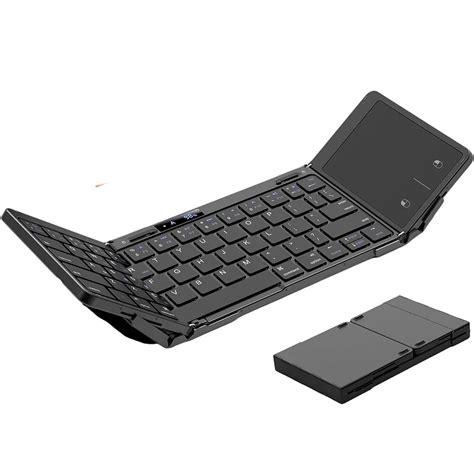 Jomaa Alloy Bluetooth Foldable Keyboard Black Myth Wukong Battery Level