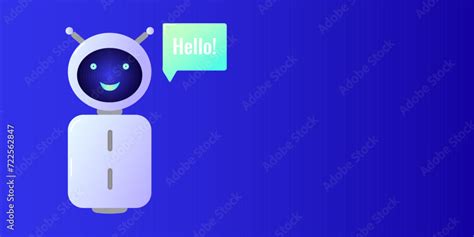 Chatbot Assistant Form Robot With Ai 3d Cute Friendly Bot Neural Network Bot Communicating