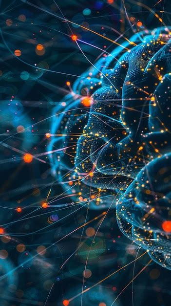 Premium Photo Abstract Digital Human Brain Neural Network Science Technology Concept