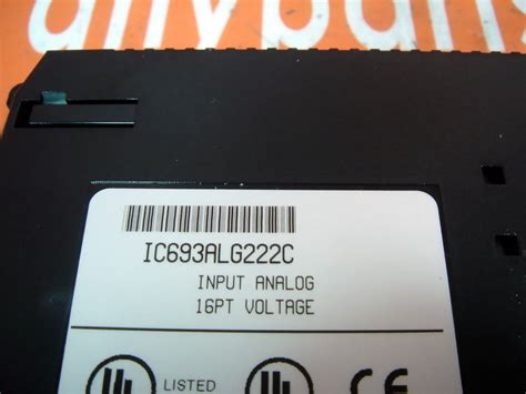 GE FANUC IC ALG C ANALOG INPUT POINT VOLTAGE
