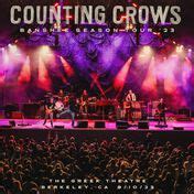 Counting Crows Live Concert Setlist At The Greek Theatre Berkeley Ca
