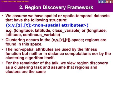Ppt Discovering Interesting Regions In Spatial Data Sets Powerpoint Presentation Id885494