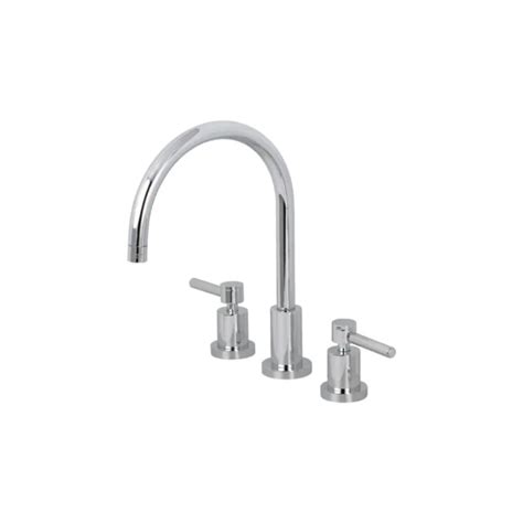 Kingston Brass Concord 18 Gpm Widespread Kitchen Faucet