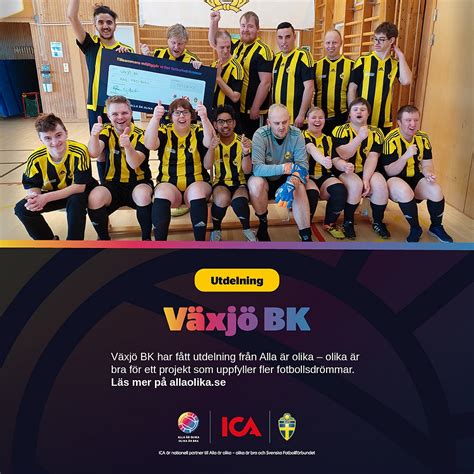 Alla är olika – Olika är bra / Växjö BK - Kul med boll