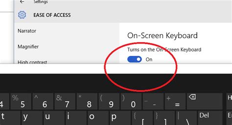 On Screen Keyboard Unavaialble For Ctrlaltdel Windows 10 Hp Support