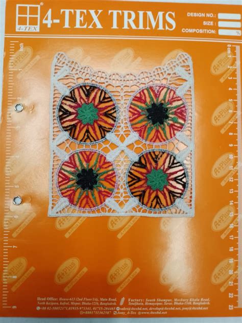 Chemical Motif Lace 4 Tex Better Cheaper Faster
