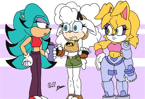 Extra Credit Sonic Girls By Tmntsam On Newgrounds
