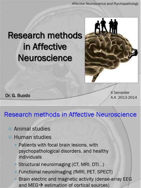 Affective Neuroscience Methods Pdf Brain Functional Magnetic Resonance Imaging
